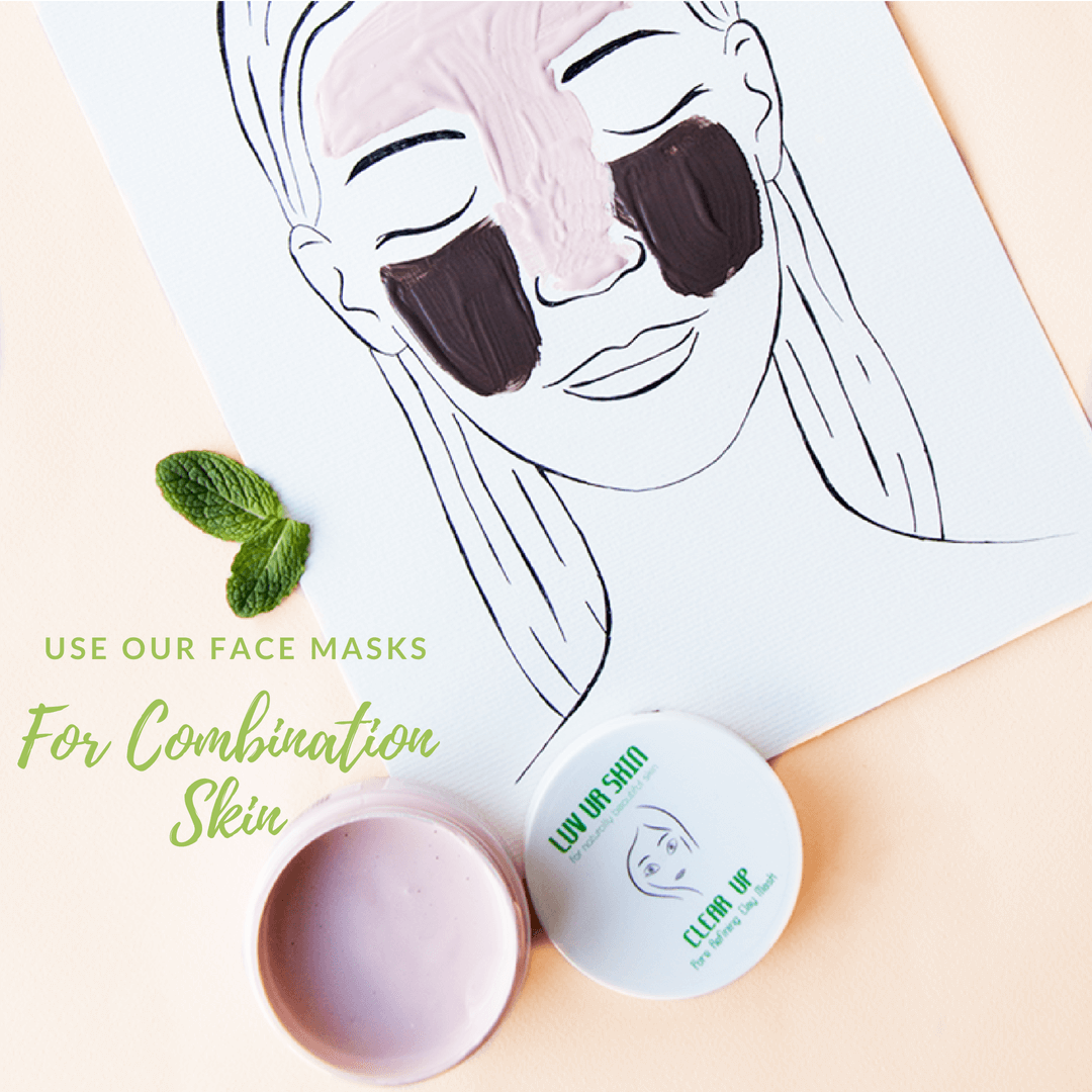 Face Mask How-To for Combination Skin – Luv Ur Skin