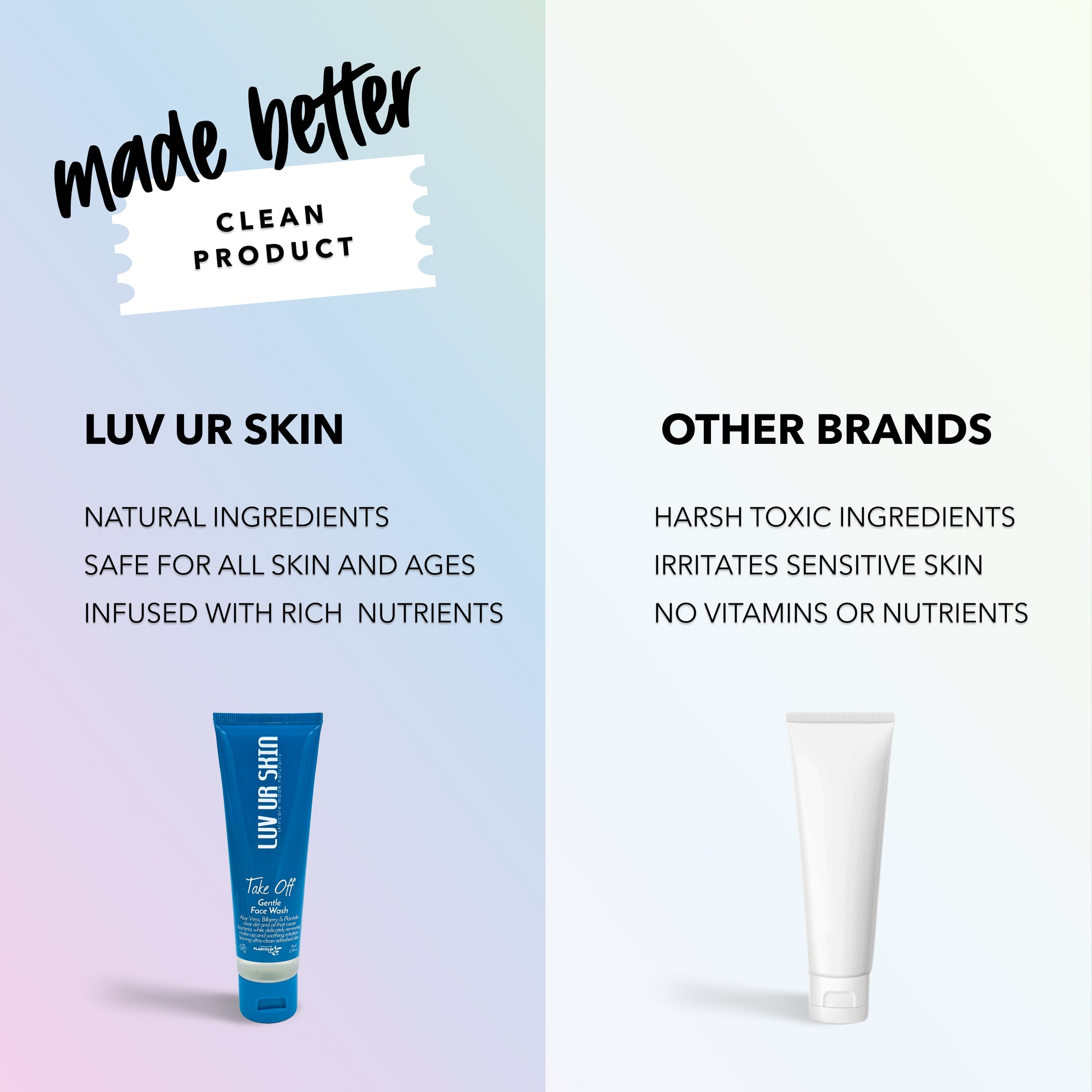 Luv Ur Skin, Face Wash – Natural Skincare